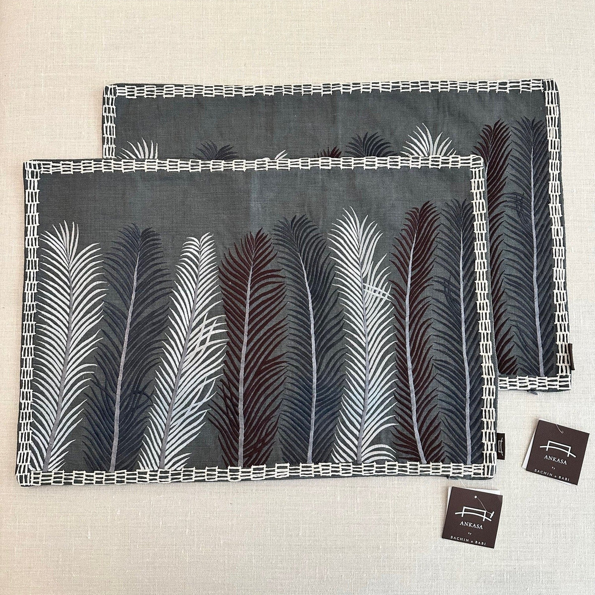 Ankasa New York Luxury Cushion Covers Leaf Pair – Laura Kincade