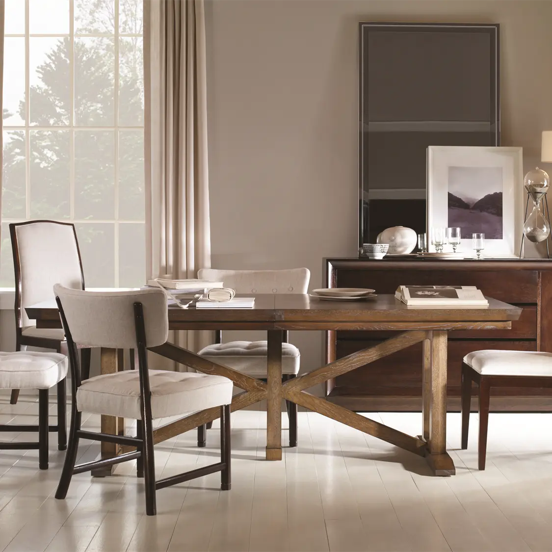 Gallery Trestle Dining Table – Laura Kincade
